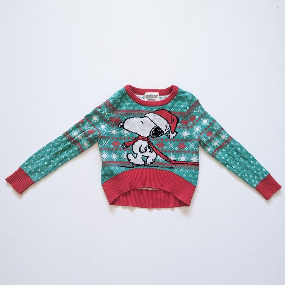 Peanuts | Shirts & Tops | Peanuts Snoopy Woodstock Christmas Ugly ...